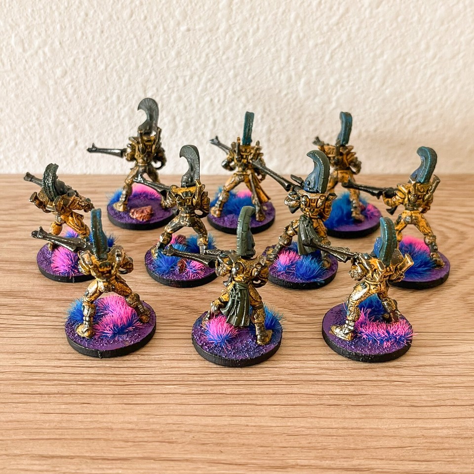 Warhammer 40k Aeldari - Painted Eldar Craftworlds Army - BoxedUp (250 ...