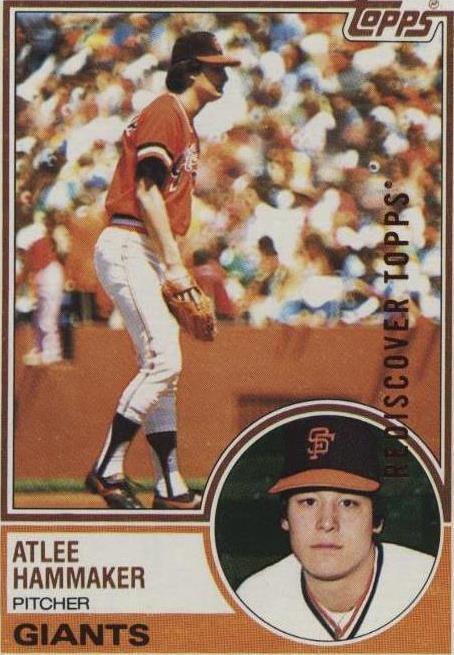 2017 Topps - Rediscover Topps Buybacks Atlee Hammaker #1983-342 Bronze ...