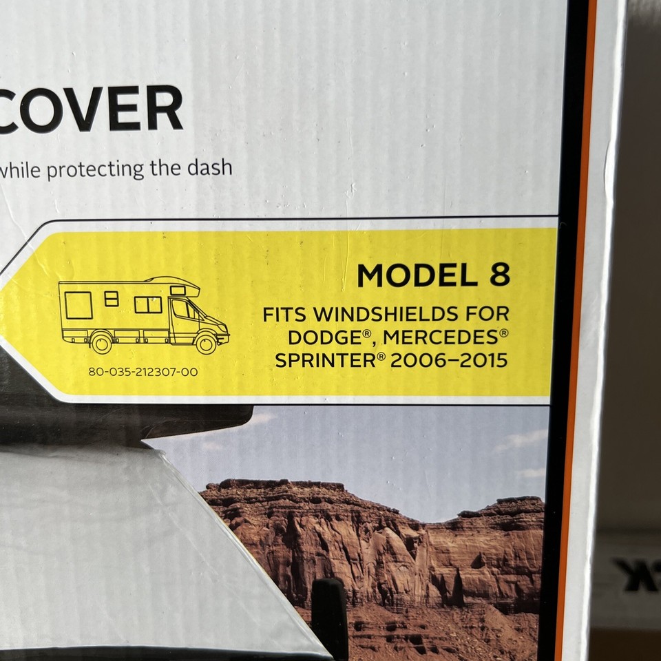 Classic Accessories Over Drive RV Windshield Cover, Dodge, Mercedes ...
