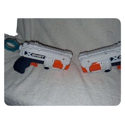 ZURU nerf X-Shot Excel Fury 4 Foam Dart Blaster Set of 2 for Ages 8 ...