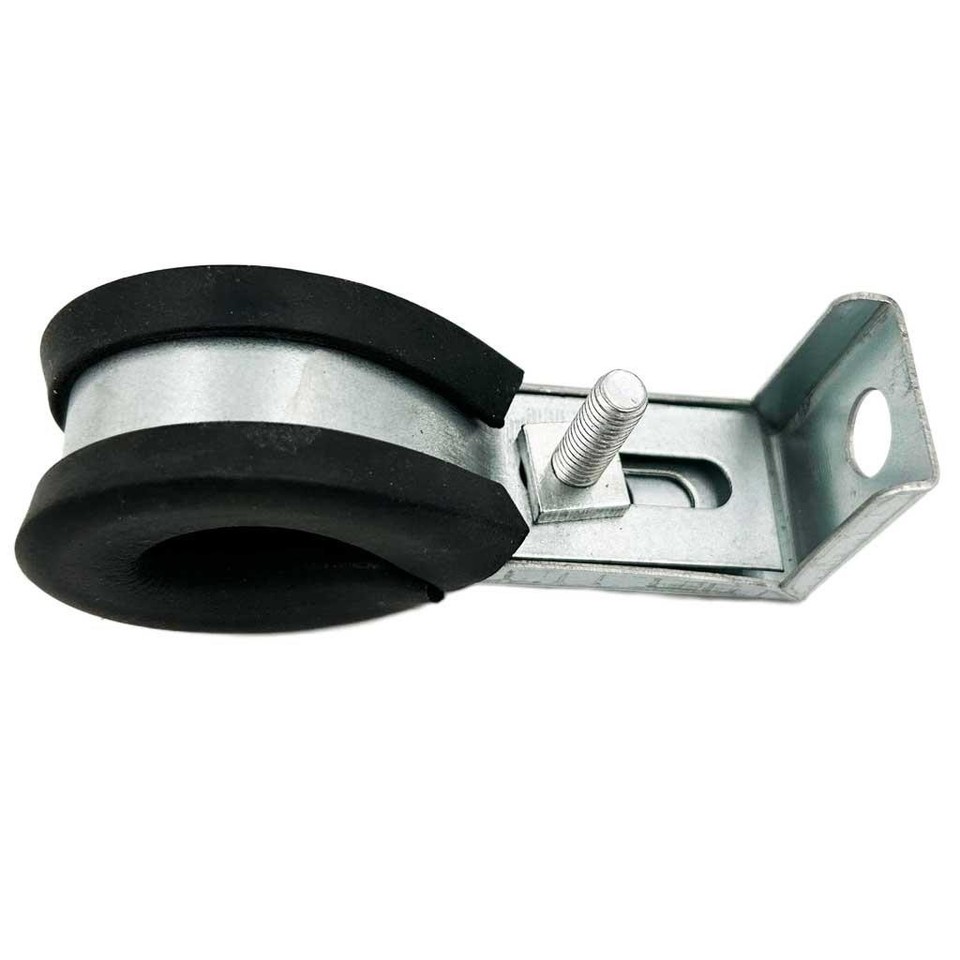 Pump Support Bracket Pipe Clip Rubber Lined Anti Vibration, 22mm 28mm | eBay