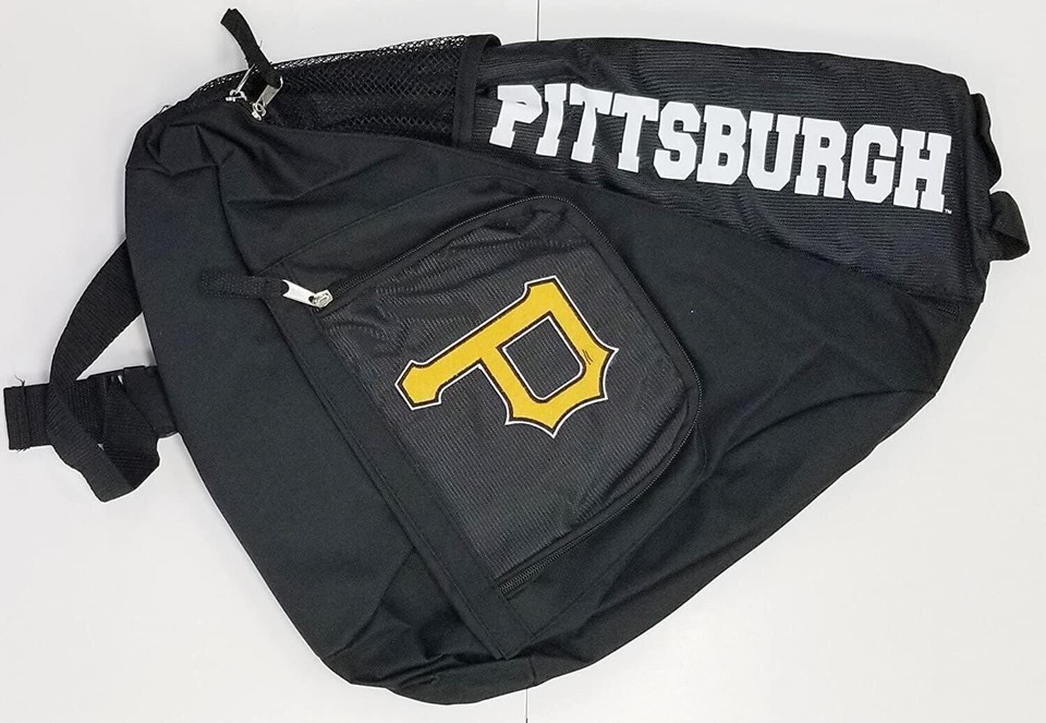 Pittsburgh Pirates Premium Backpack Heavy Duty Sling Design Nylon ...