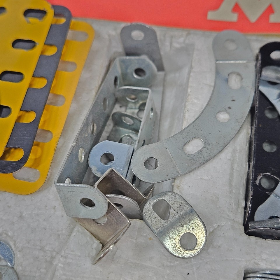 Vintage Meccano No. 4 Set c.1970s Missing Parts Real Working Fun Crane ...