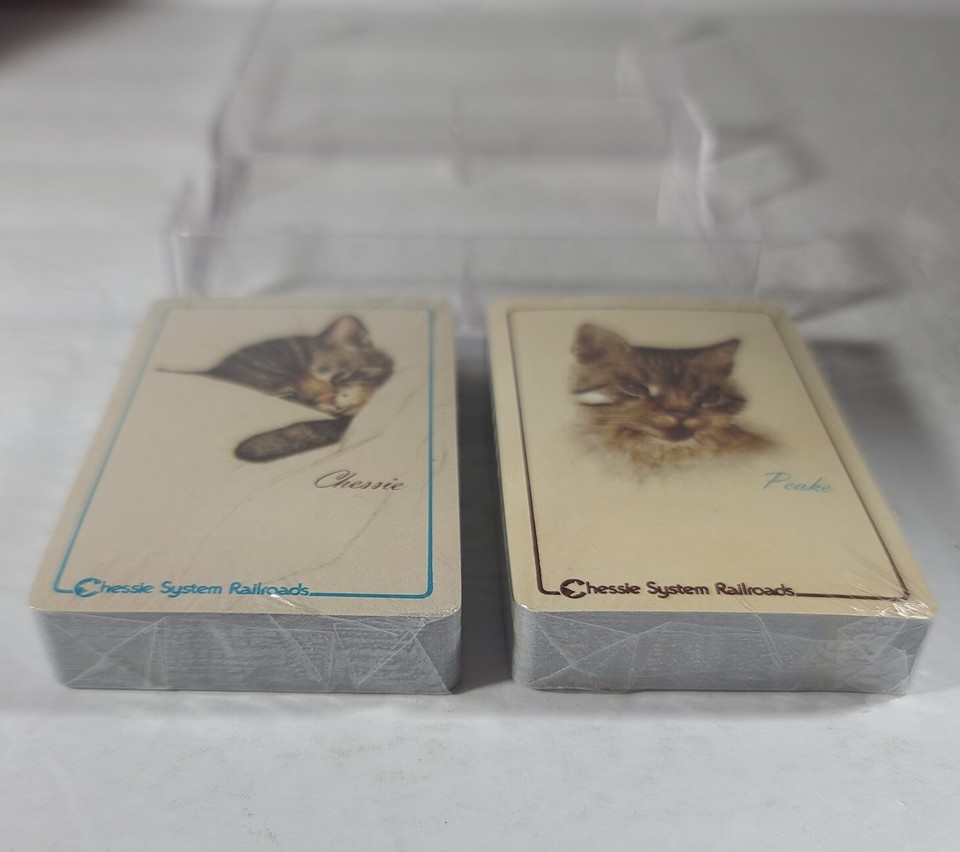 Vintage C&O Chesapeake and Ohio Railroad Chessie System Cat Kitten ...