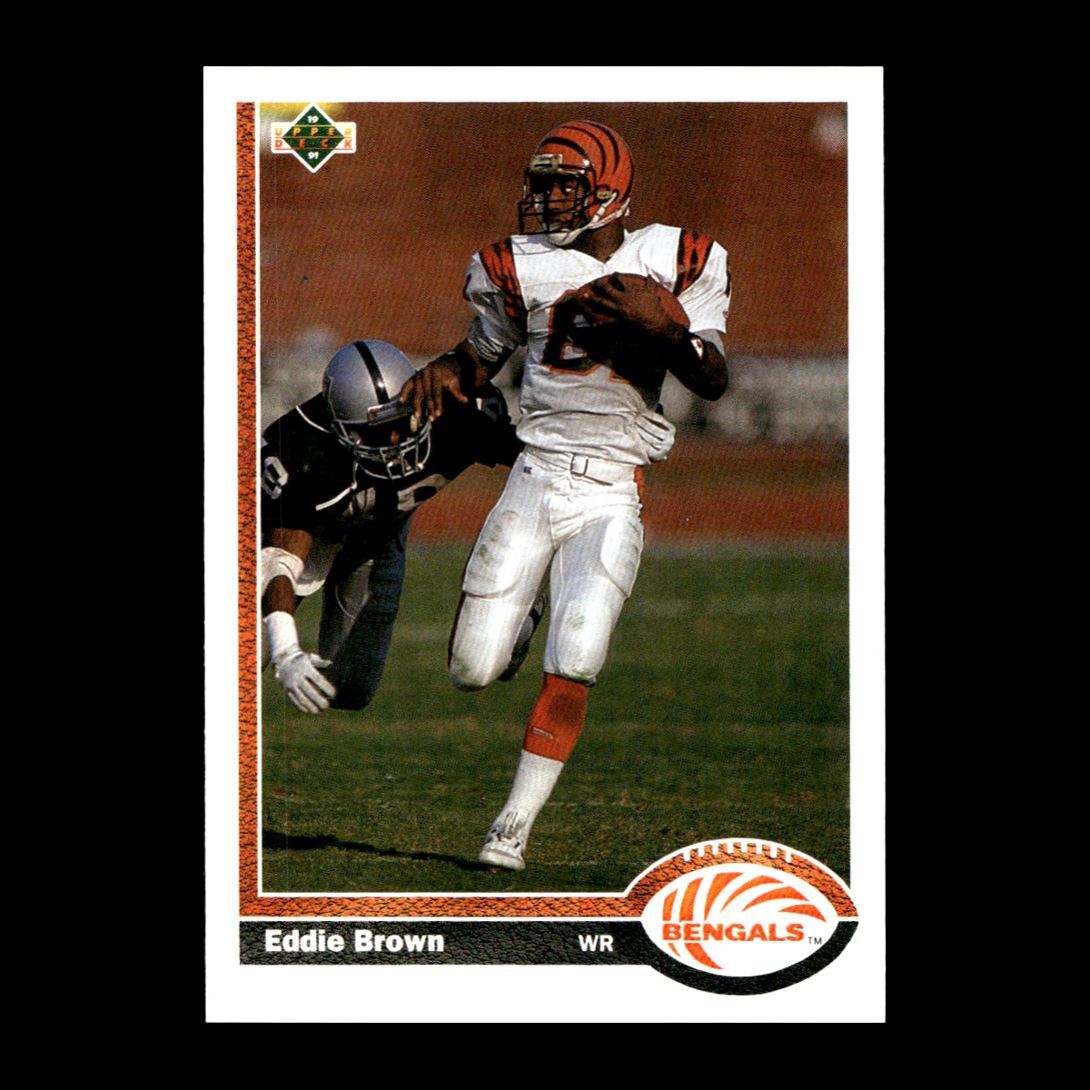 Eddie Brown 1991 Upper Deck Cincinnati Bengals #207 R324I 89 | eBay