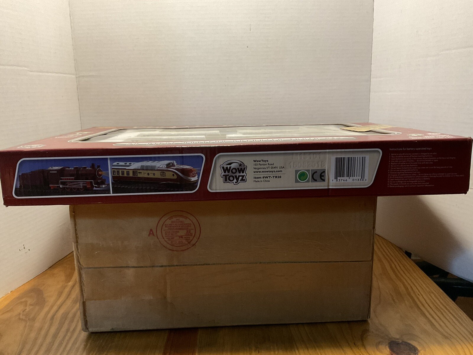 WOWTOYS 20pc Classic Train Set! Battery Operated Lights & Sounds Aero ...