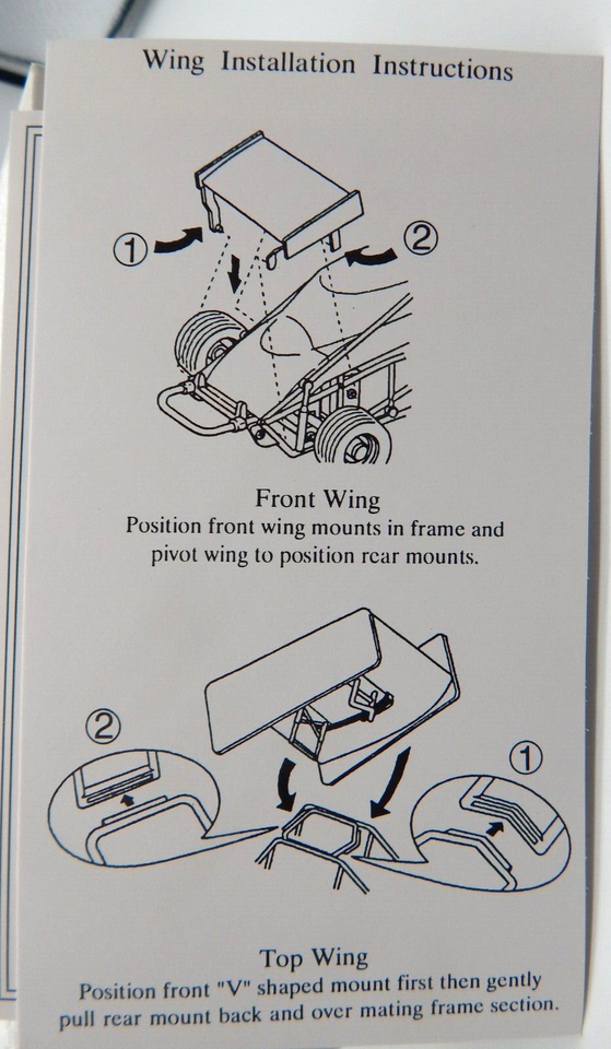 1997 1/25 Diecast GMP SPRINT CAR Bobby Adamson #2a Burger King / Tri-R ...