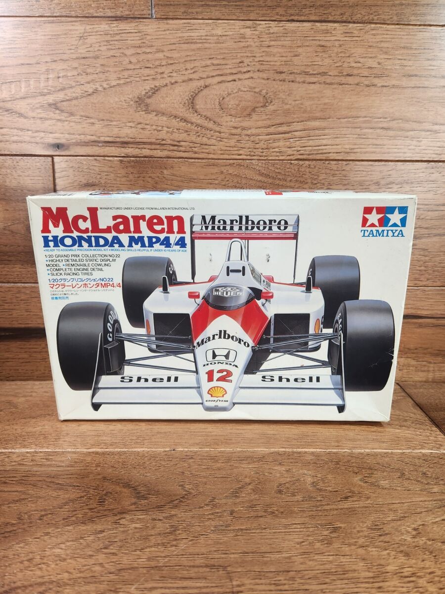 Vintage '88 TAMIYA McLaren HONDA MP4/4 1/20 Collection NO.22 Vintage '88 TAMIYA McLaren HONDA MP4/4 1/20 Collection NO.22