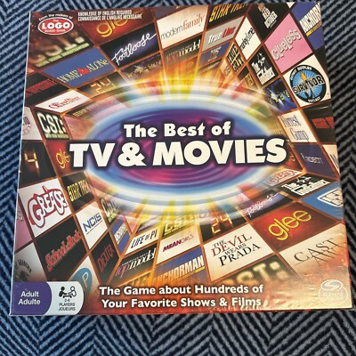 The Best of TV & Movies Trivia Board Game Brand New and Sealed 2014.FUN ...