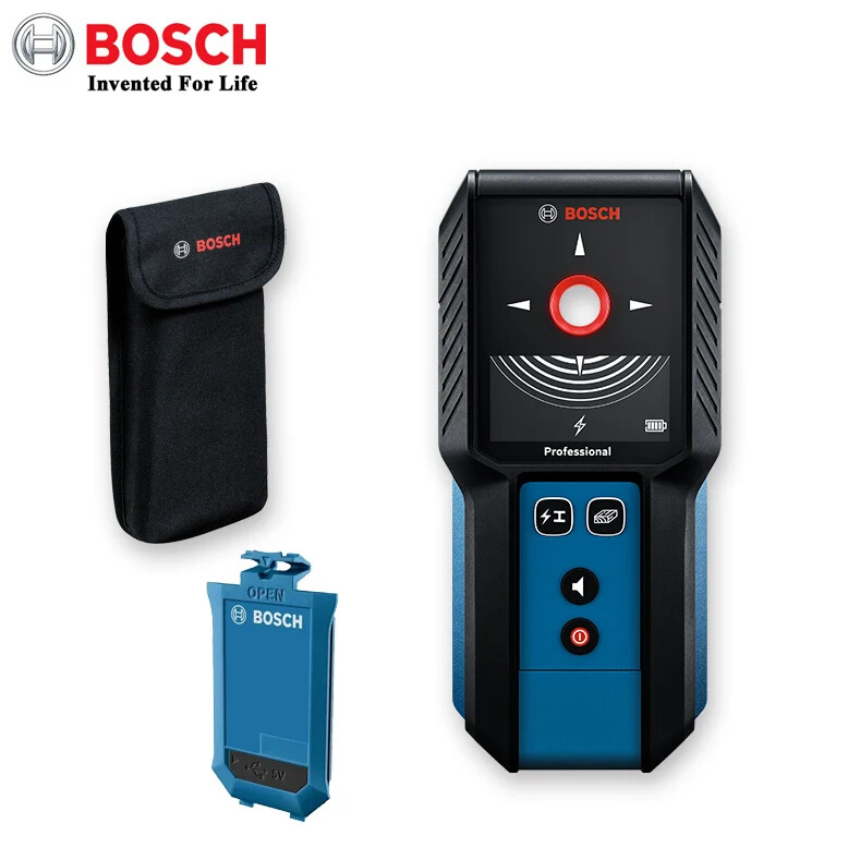 BOSCH GMS120-27 Digital Wall Stud Sensor Detector Rebar/Pipe/Wood/Wire ...