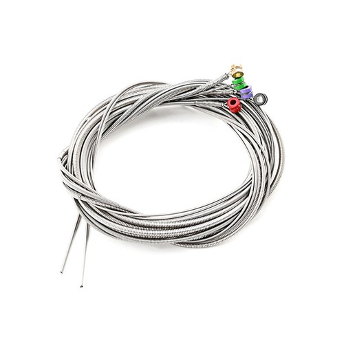 5pcs Bass Strings Replacement Guitar String Rope Silver Gift for Guitar ...