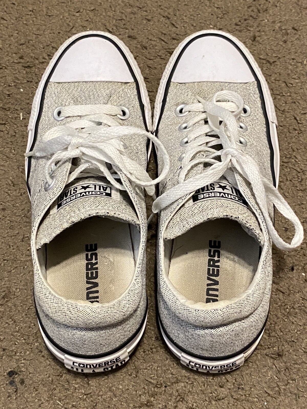 Converse All Star CTAS Madison Grey Speckled Low Top … - Gem