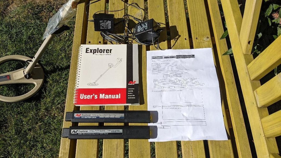 MINELAB EXPLORER XS METAL DETECTOR EXCELLENT JUST SERVICED | eBay UK