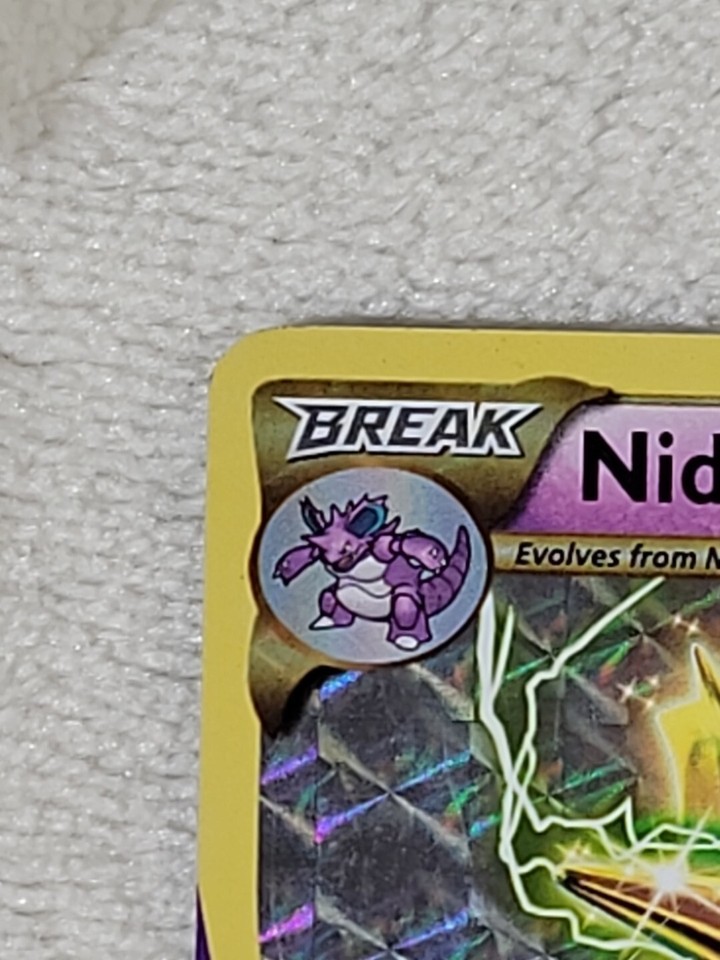 Nidoking Break - 46/108 - Pokemon Evolutions XY Ultra Rare TCG Card MP ...