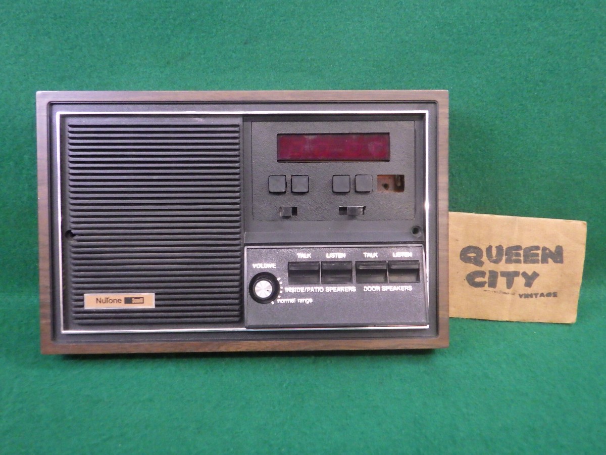 Nutone Parts Intercom Panel New Biscuit Nutone ISA 338L Indoor 8