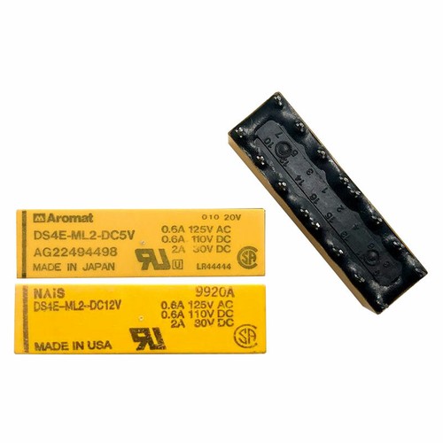 PANASONIC Aromat DS4E-ML2-DC5V NAIS DS4E-ML2-DC12V 2A 16pins Relay | eBay