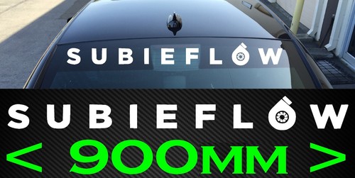 Subi Stickers WRX STI Gc8 JDM Drift illest Stance SUBIEFLOW Decal Vinyl ...