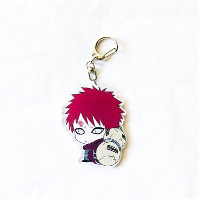 Anime Naruto Chibi Gaara Acrylic Keychain | eBay
