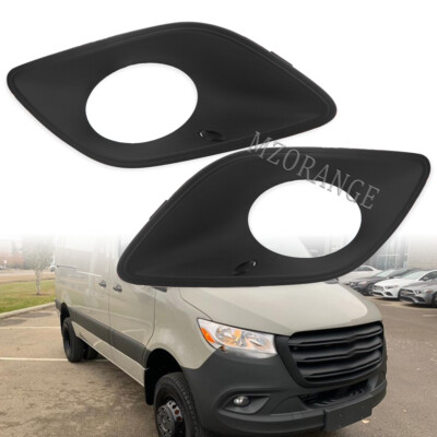 2x Front Bumper Fog Light Cover For Mercedes Benz Sprinter Van 907 910 ...