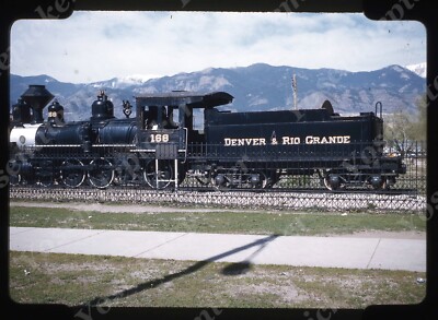 sl94 Original slide 1950’s RK Railroad Train Denver Rio Grande 066a | eBay