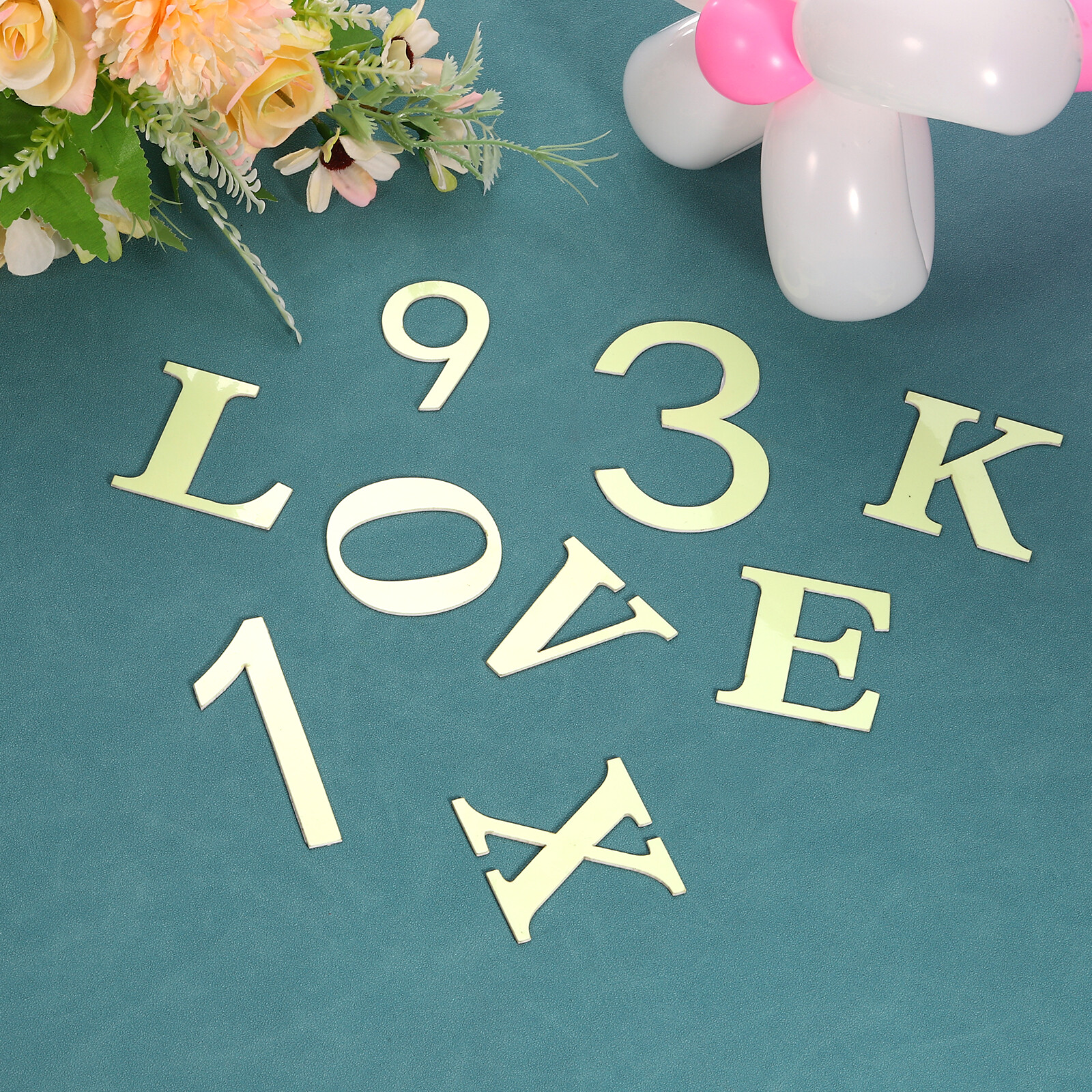 3Pcs 2" Glow in the Dark Numbers Sticker Wall Ceiling Decor Number "2 ...