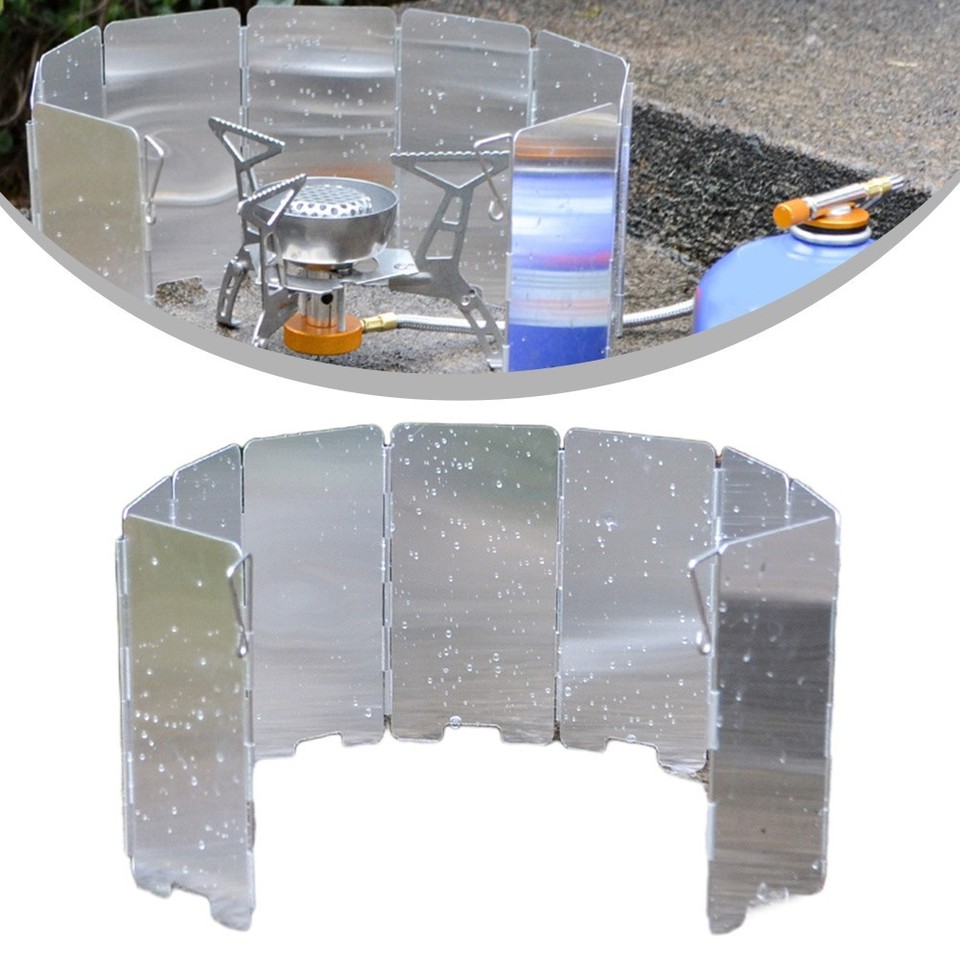 Folding Windshield Wind Guard Plates for Outdoor Cooking and For ...