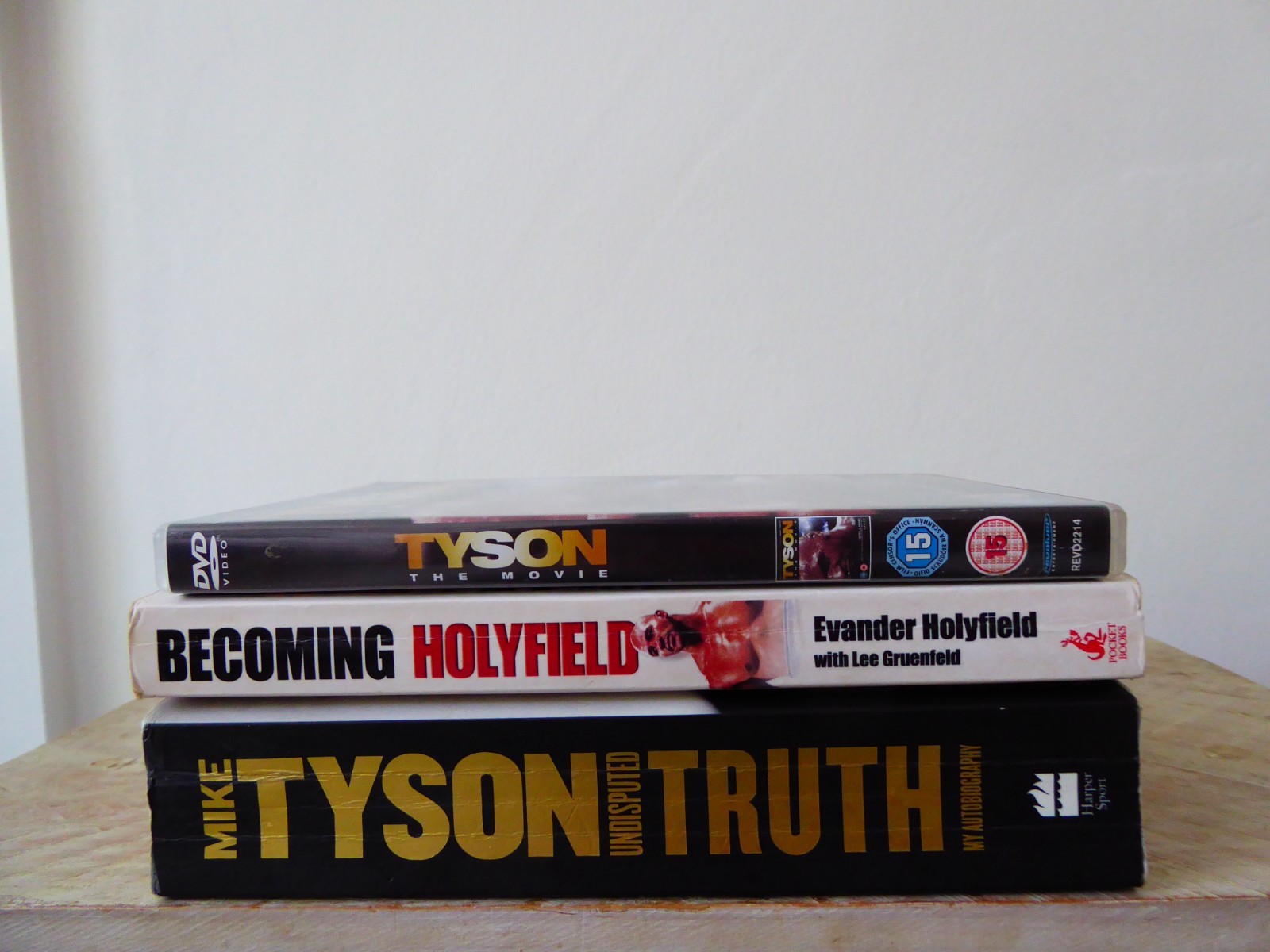 Mike Tyson Book & DVD x 2 with Evander Holyfield Book Bundle | eBay UK