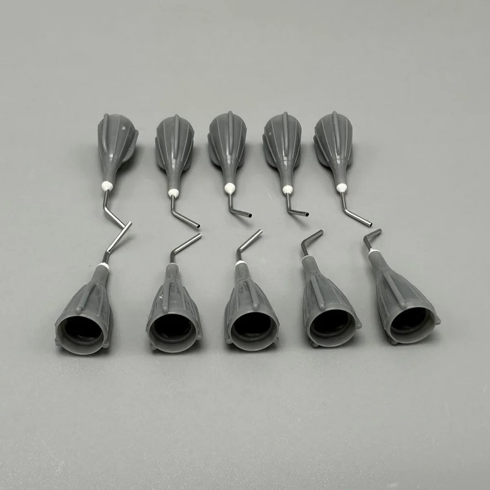 50/100Pc Dental Delivery Tip Flow Composite Resin Conveyor Flowable Tip 20G 13mm | eBay