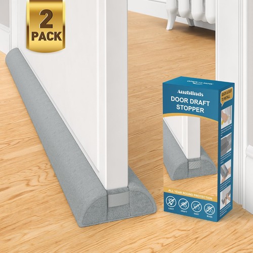 2 Pack Door Draft Stopper 36 Inch, Under Door Gap Filler Bottom ...