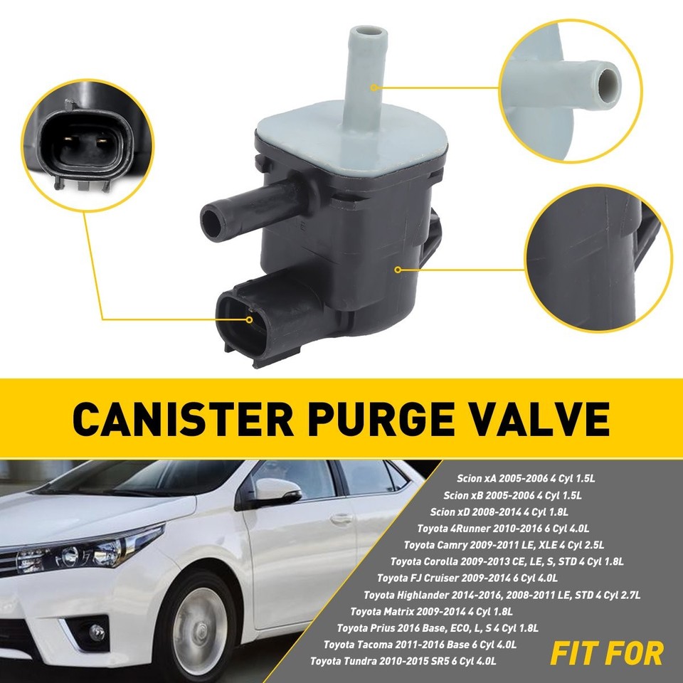 Vacuum Switch Vapor Valve Purge Solenoid For Toyota Scion xA xB Camry ...