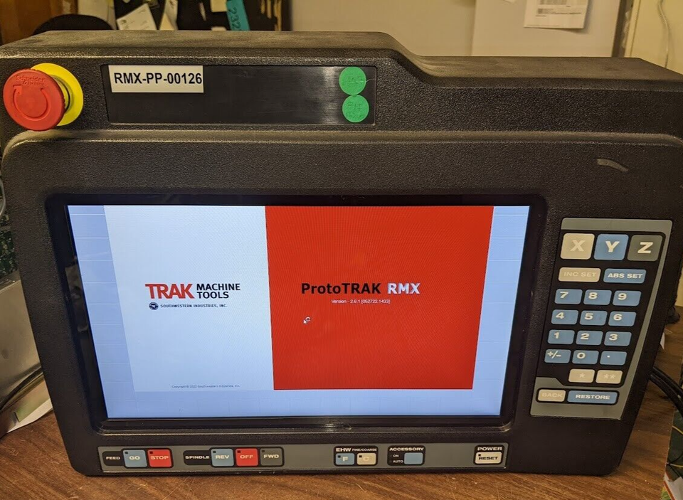PROTOTRAK RMX CNC OPERATOR INTERFACE PANEL HMI PENDANT 29006-1 AND ...