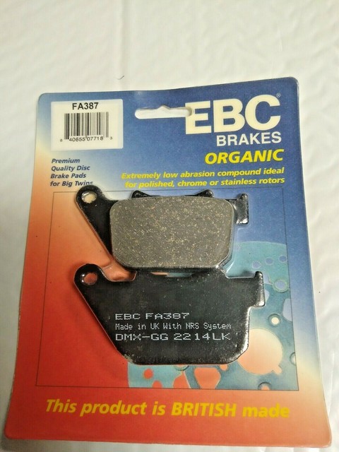 EBC - FA387 - Organic Brake Pads for sale online | eBay