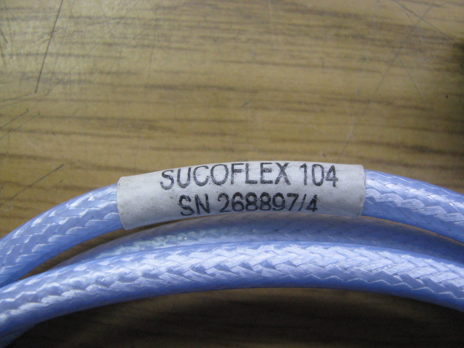 Used HUBER + SUHNER SUCOFLEX 104 (150CM) Male SMA to Angle Male SMA ...