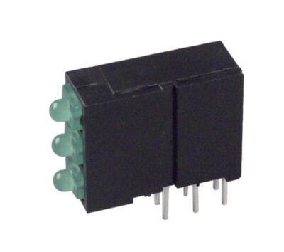 (25 PIECE) DIALIGHT 570-0100-222 Single Color LED Array GREEN 3HI 2MM ...