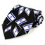 Israeli Flag Mens Necktie Jewish Star Of David Nation Of Israel Black ...