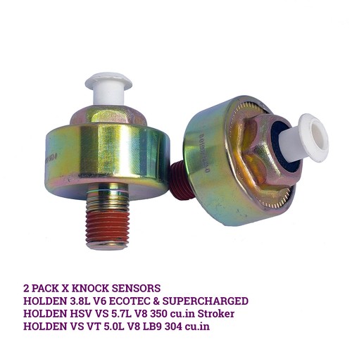 2 PACK KNOCK SENSORS 10456287 FOR HOLDEN COMMODORE VS VT 5.0L V8 LB9 ...