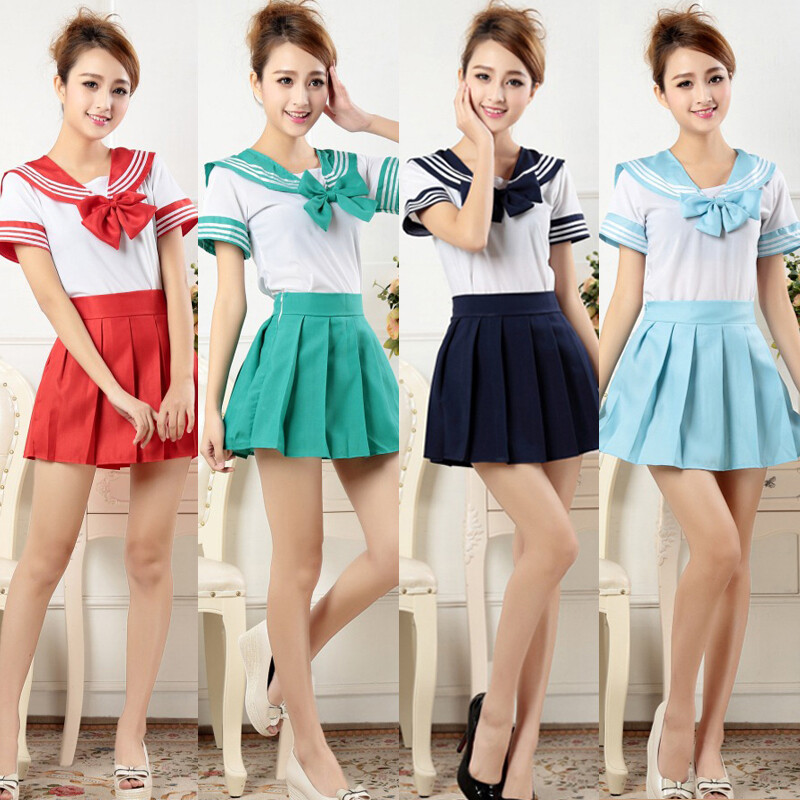 Japanese High School Summer Uniforms