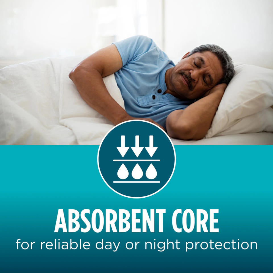 30Ct Assurance Unisex Incontinence Belted Shields, Moderate Absorbency ...