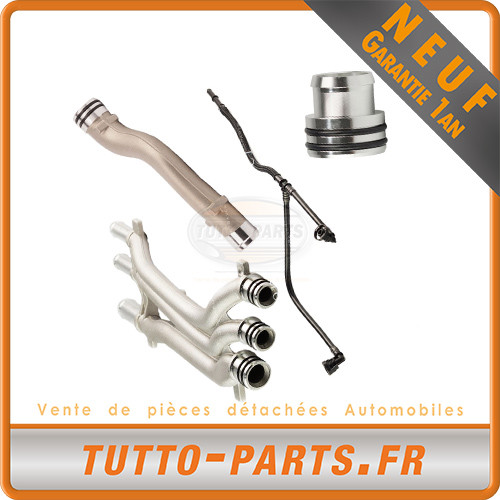 Kit Tube Durite d'eau de Refroidissement Bride Porsche Cayenne 4.5 ...
