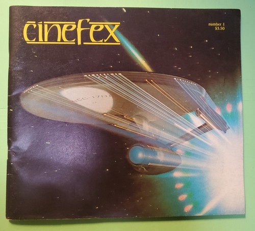 Cinefex #1 Rare Magazine Sci Fi 1980 Star Trek Cover | eBay