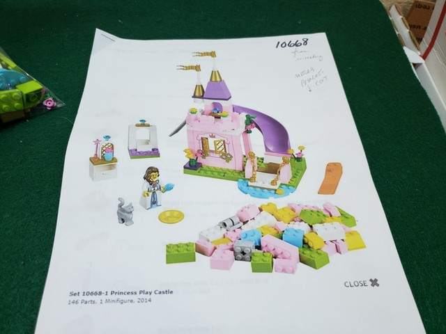 LEGO Juniors: The Princess Play Castle (10668) for sale online | eBay