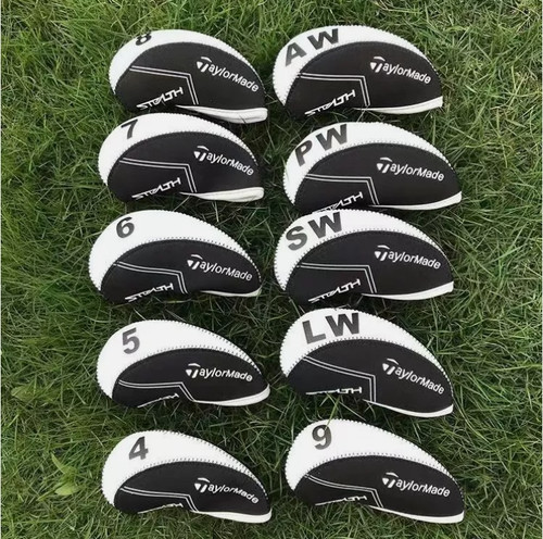 Taylormade Golf Club Headcover Iron head cover/club cap cover 10 sets ...