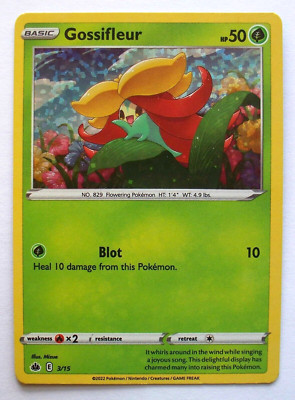 2022 McDONALD'S POKEMON - Card 3/15 Gossifleur Holo in Brand New ...