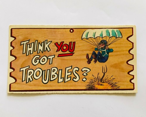 Wacky Plak Card Think You Got Troubles? Vintage TCG (K19) | eBay