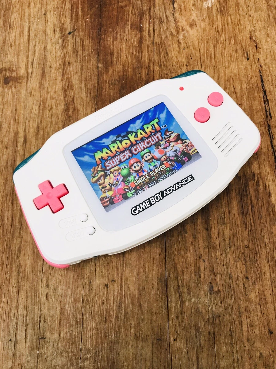 Pink And Blue Gameboy Advance