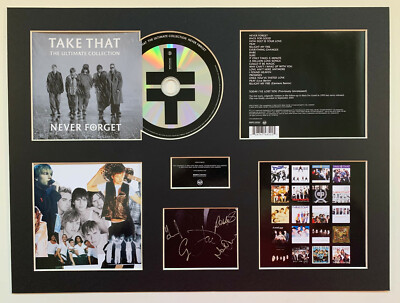 TAKE THAT - Signed Autographed - THE ULTIMATE COLLECTION - Album ...