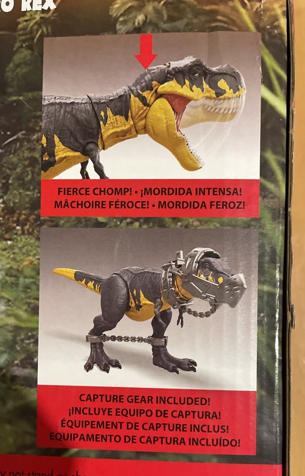 Jurassic Park Classic '93 Tyrannosaurus Rex Off-Road Tracker Pack Set ...