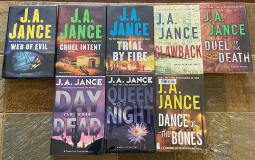 Lot of 8, JA Jance, Ali Reynolds (5), Walker Family (3) 1st ed HC/DJ | eBay