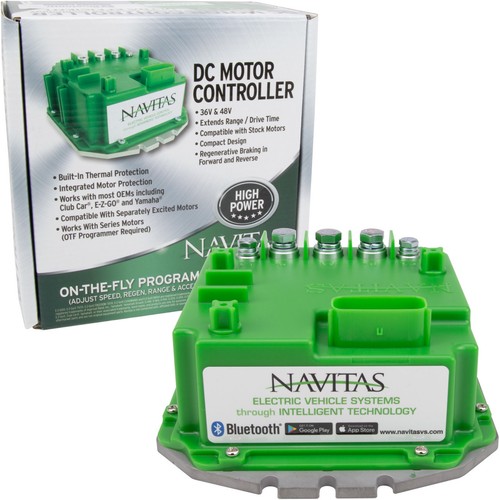 Navitas 600 Amp Bluetooth DC Controller Only | 36V 48V Series & Shunt ...