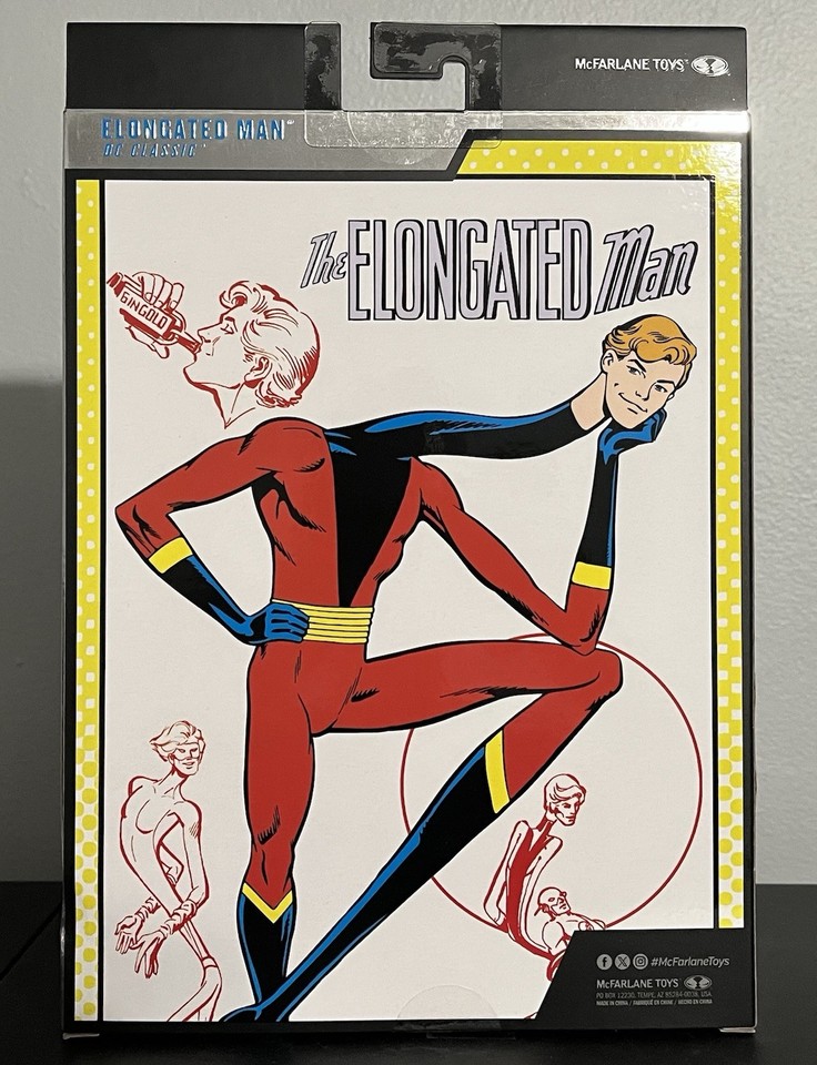 McFarlane DC Elongated Man Collectors Edition Action Figure New 2026 In ...